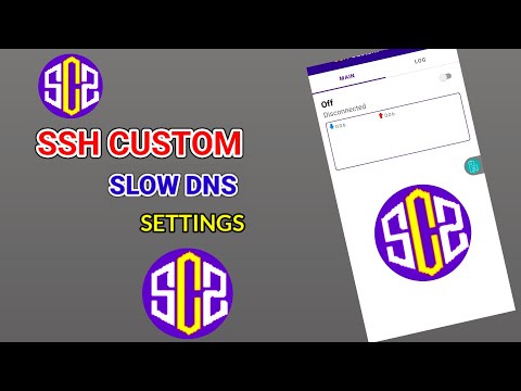 How to set up SSH CUSTOM VPN app tutorial guide - YouTube