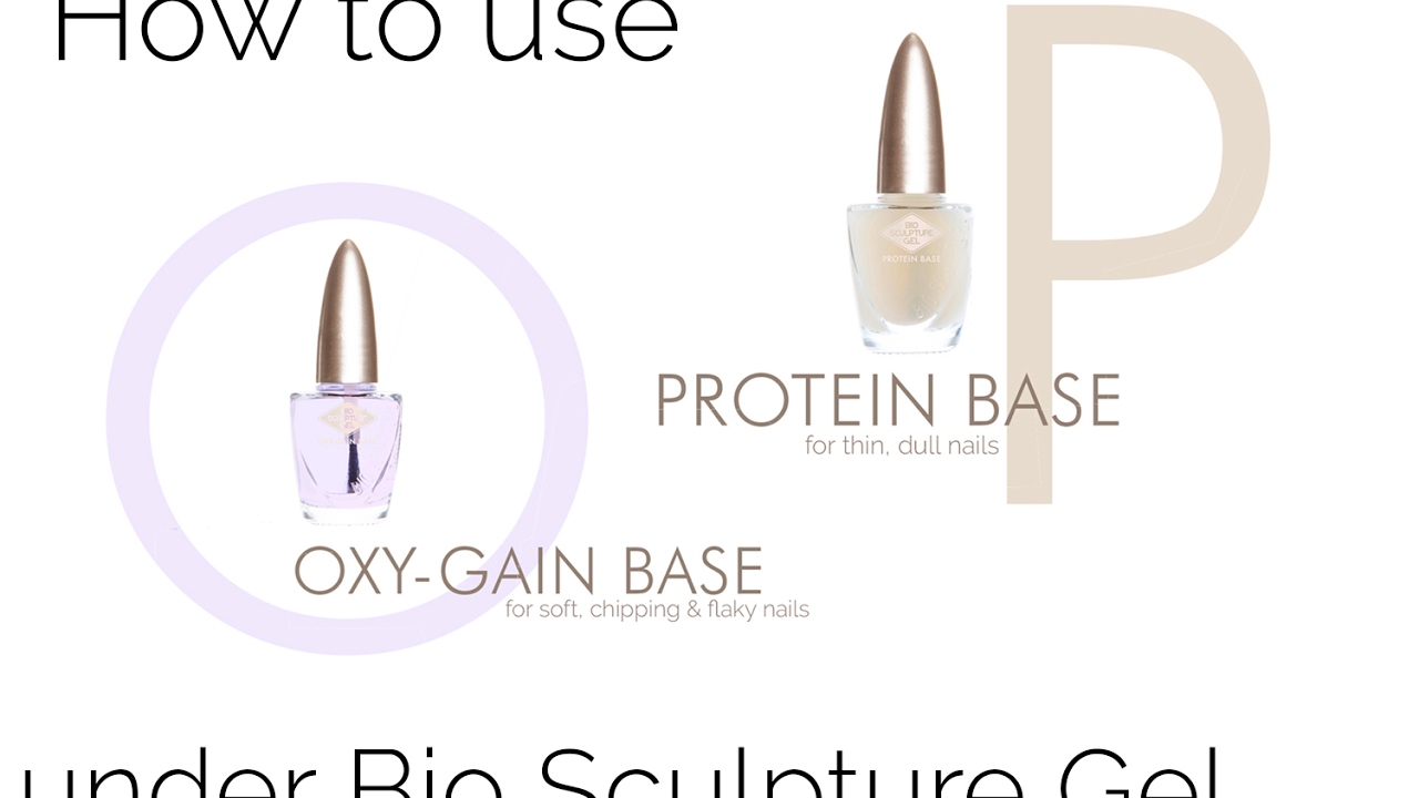 Bio Sculpture Protein and Oxy-gain Base Application - YouTube