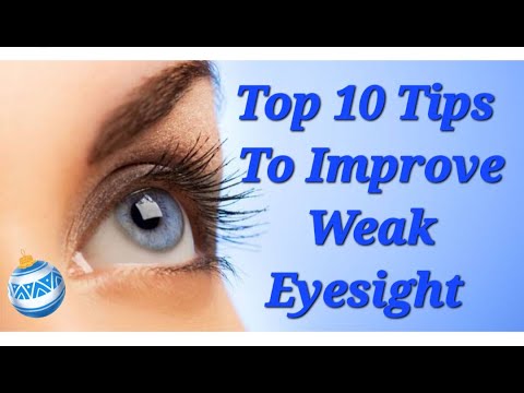 Top 10 Tips To Improve Weak Eyesight 👁 - YouTube