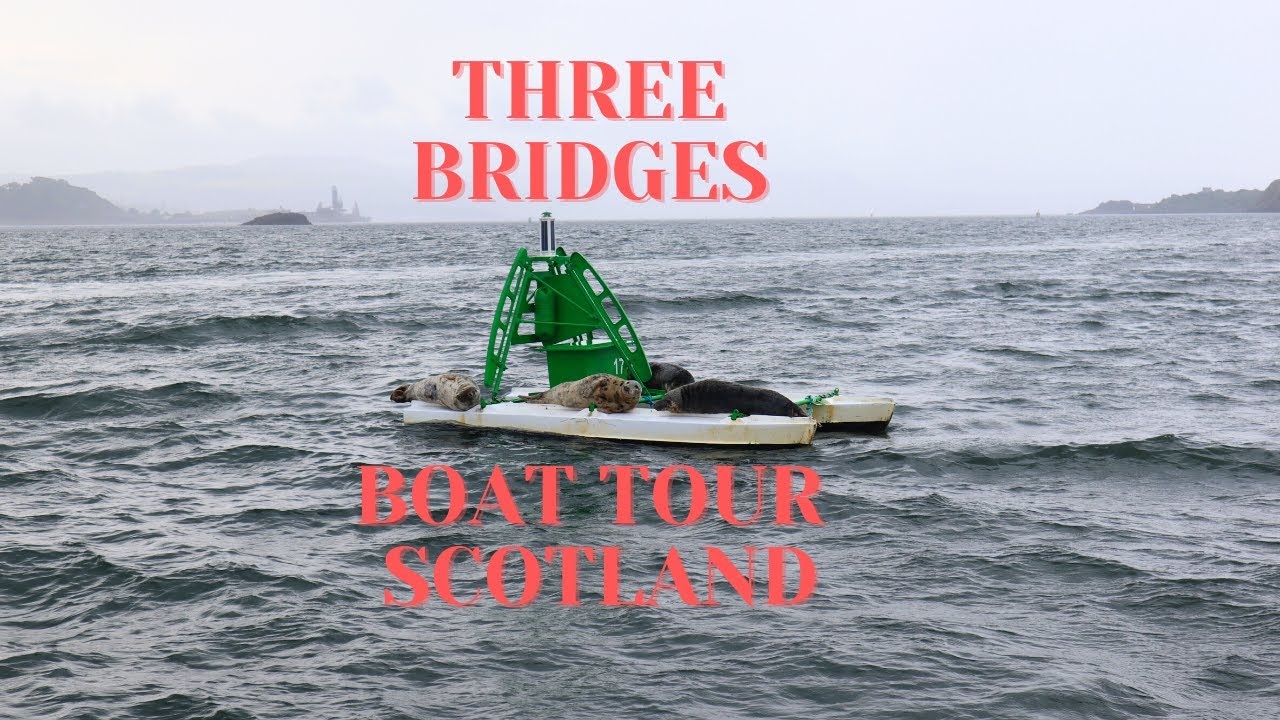 Three Bridges Boat Tour in Scotland, UK - YouTube