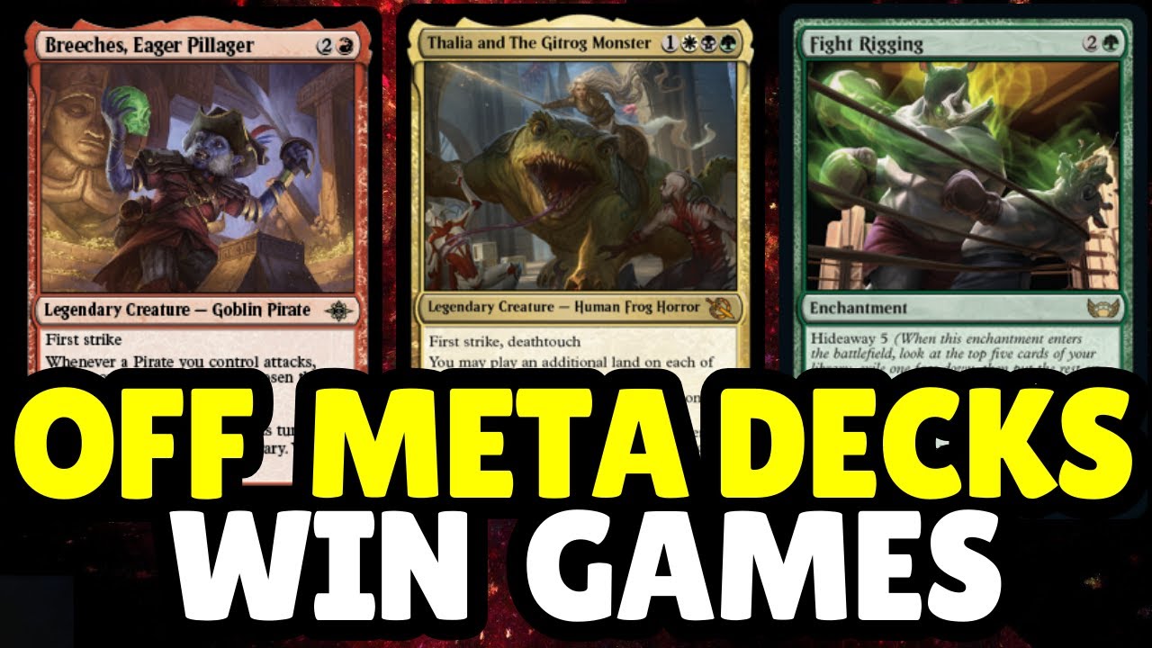 Win Games in MTG Standard Best of One (Bo1) with Off-Meta Rogue Decks # ...