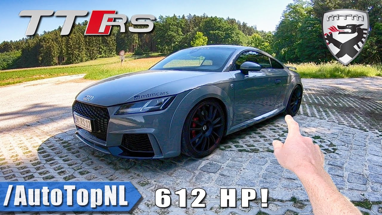 612HP Audi TT RS MTM 300km/h+ REVIEW POV on AUTOBAHN & ROAD by ...