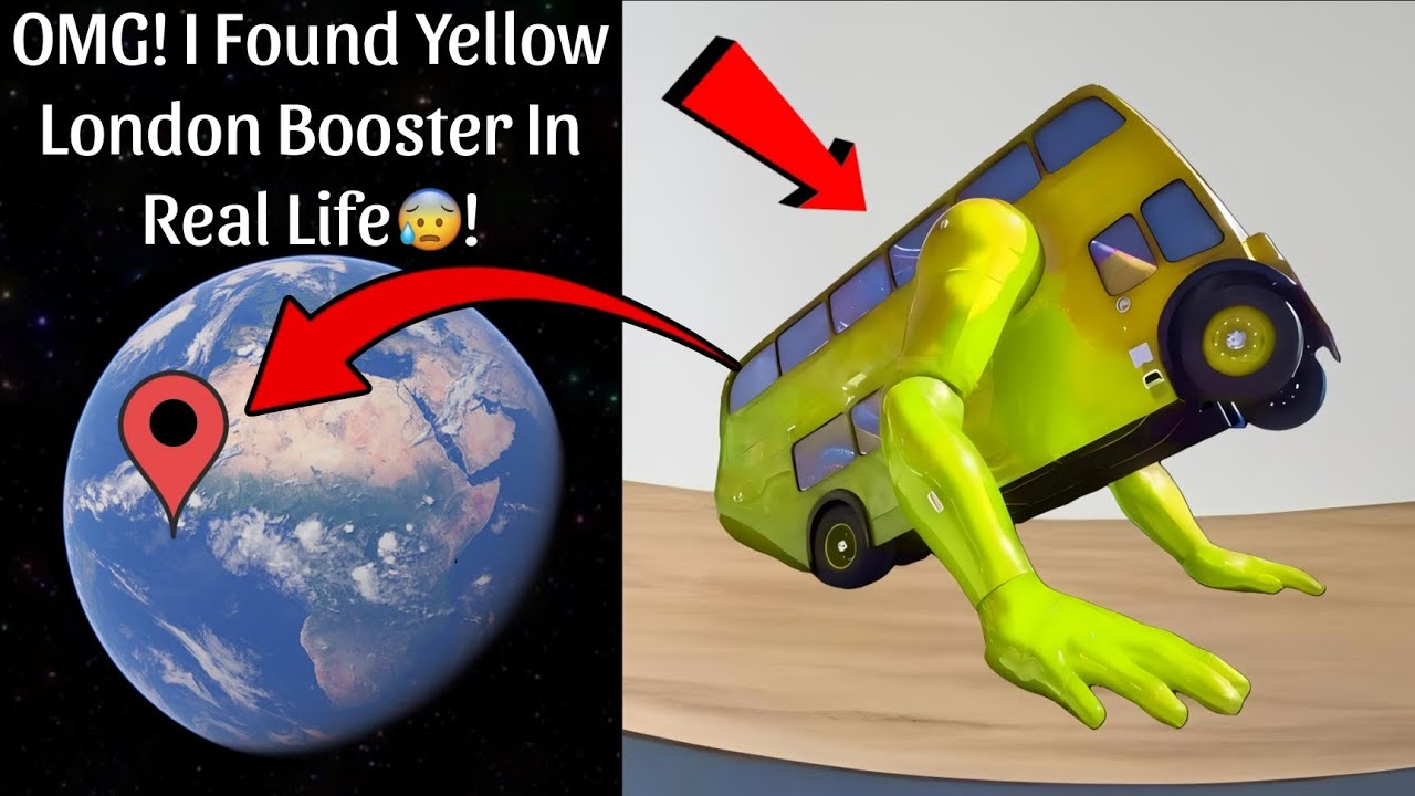 I Found Yellow London Booster In Real Life On Google Earth And Google ...
