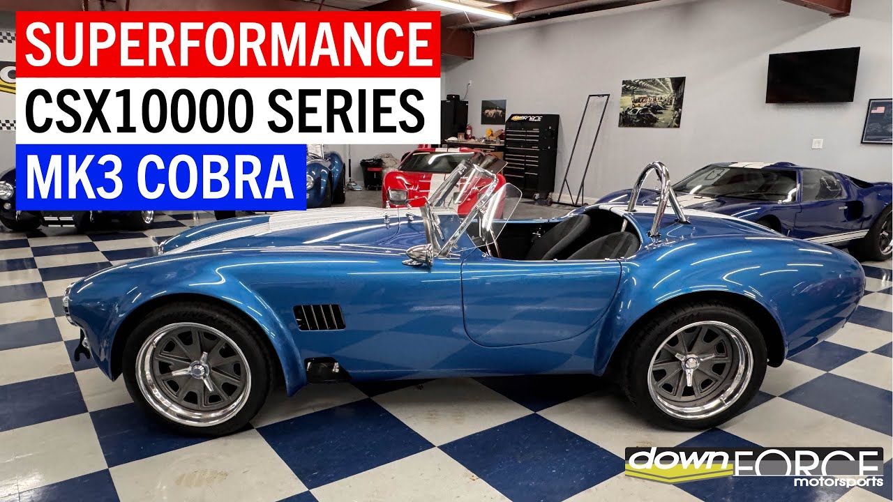 Superformance CSX 10000 Mk3 Cobra | Downforce Motorsports - YouTube