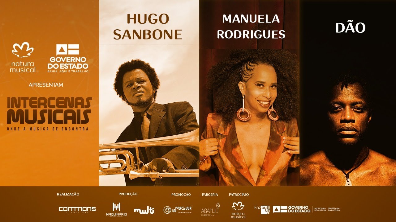 Manuela Rodrigues, Dão e Hugo Sanbone no Intercenas Musicais # ...