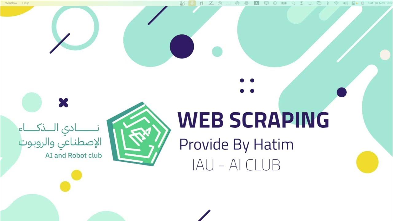 #00 Web Scraping using selenium | البداية - YouTube
