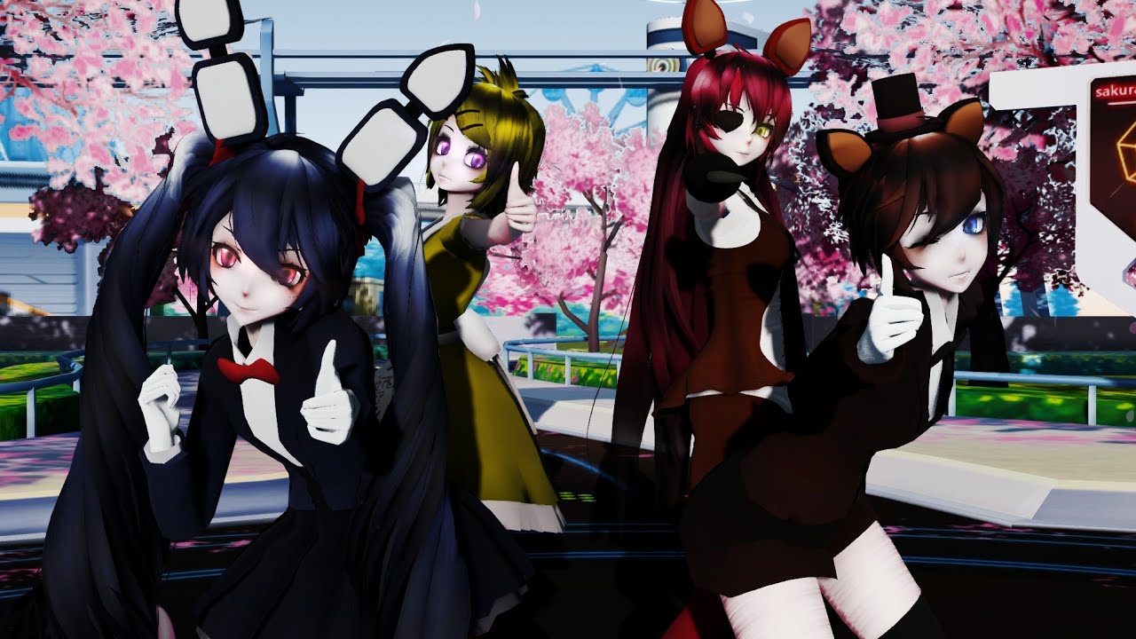 【MMD x FNAM】•.¸Bring It On¸.• - YouTube