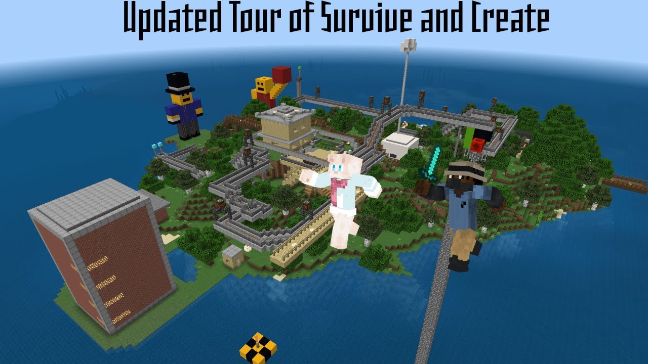Building Land Ep. 7: Updated Tour of Survive & Create - YouTube
