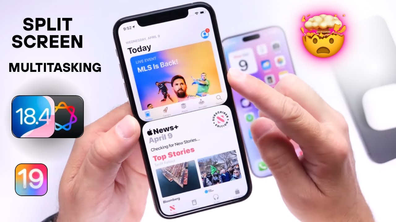 iOS 18.4 new features | iOS 19 Release Date + Leaks {SPLIT SCREEN MULTITASKING} iOS 19 FEATURES ...