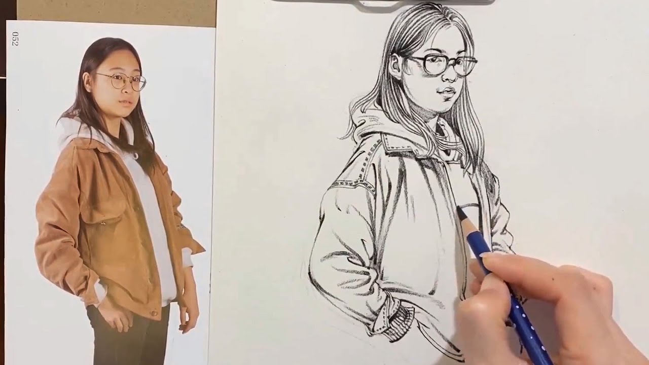 Girl Pose - Figure Drawing - YouTube