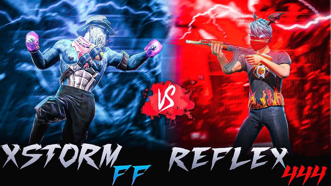 xStorm FF vs Reflex 444 || The Battle of Legends 😱🔥 xStorm FF @BlackShoutGaming - YouTube