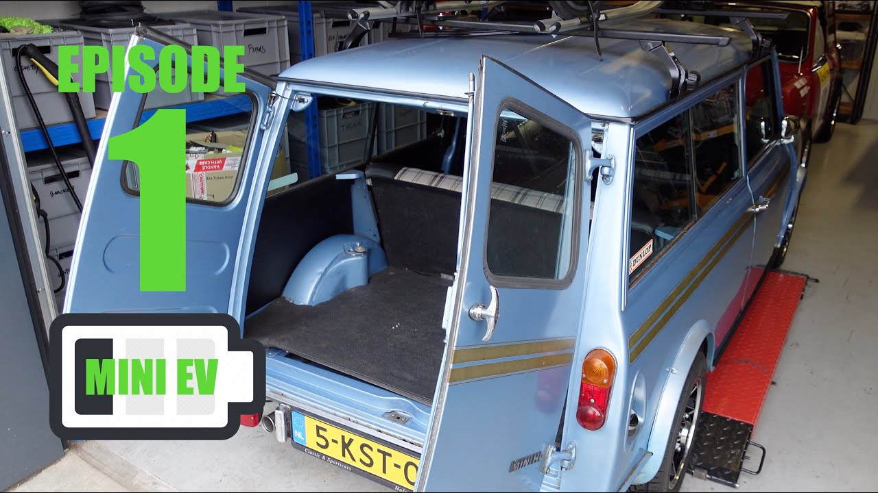 Classic Mini Clubman Estate - Electric conversion - YouTube