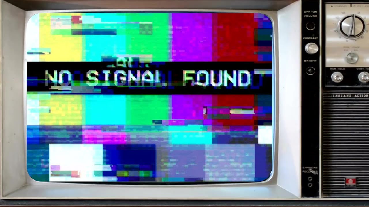 【1 minute】Test Tone & Color Bars (television test pattern) | sine wave ...