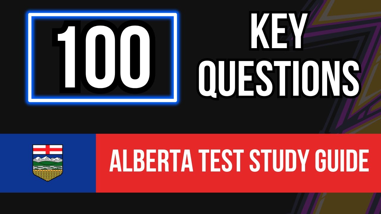 Alberta Learners Test Study Guide (100 Key Questions) - YouTube