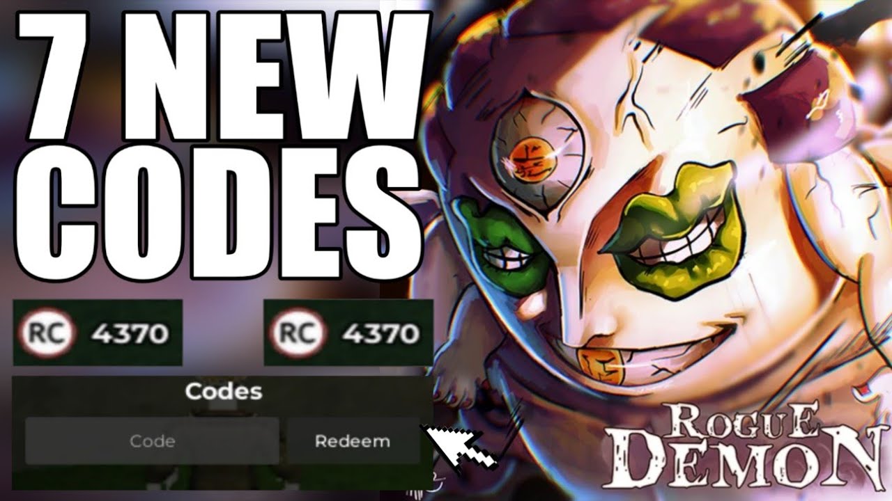 NEW! ROGUE DEMON CODES NEW CODES - ROGUE DEMON CODES 2024 - YouTube