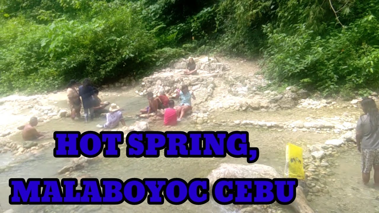 Hot spring Province of Cebu, Malaboyoc Cebu. - YouTube