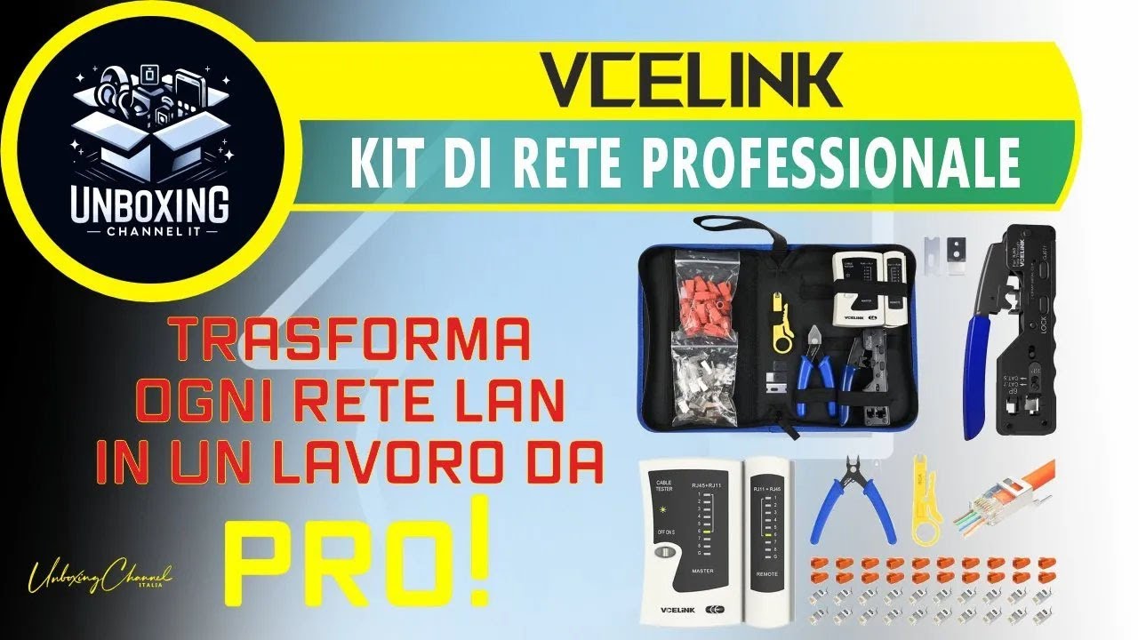 IL KIT DEFINITIVO PER RETI LAN PERFETTE! - VCELINK - YouTube