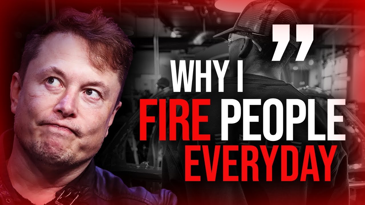"Why I Fire Employees Every Day" - Elon Musk - YouTube