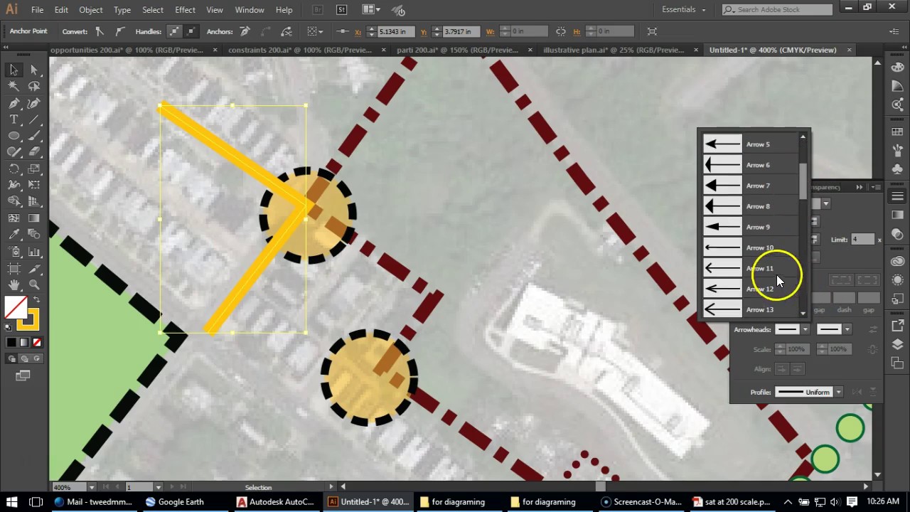 Arrowheads in Illustrator - YouTube