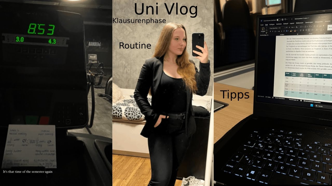 Meine Routine in der Klausurenphase - Tipps & Lernplan - YouTube