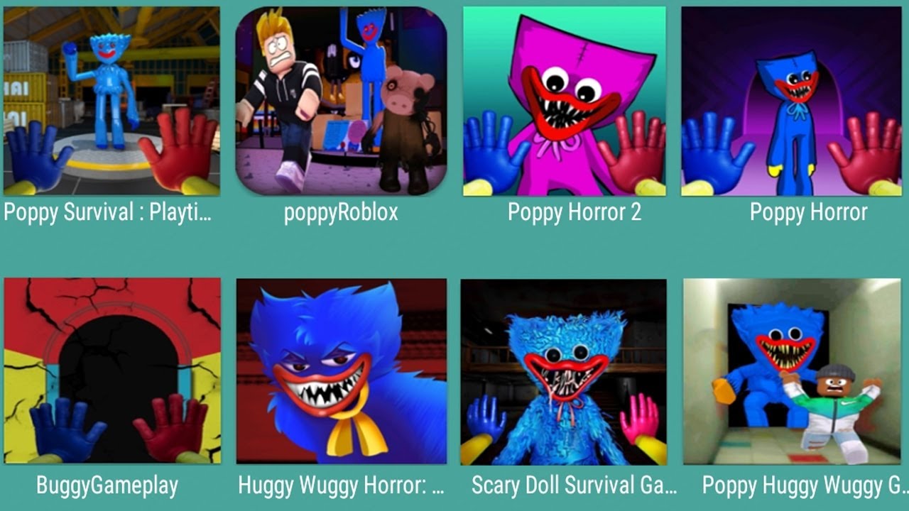 Poppy Survival Playtime,Poppy Roblox,Poppy Horror 2,Buggy Gameplay ...