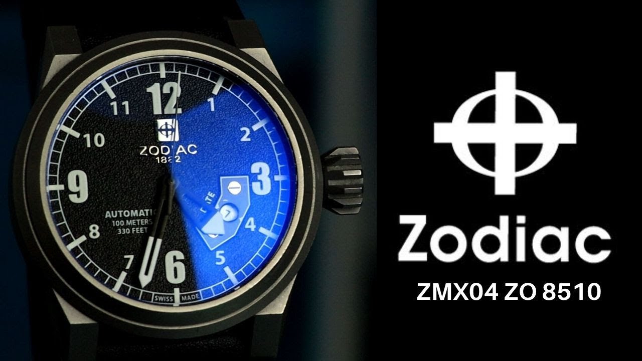 Recenzja zegarka Zodiac ZMX-04 ZO 8510 - YouTube