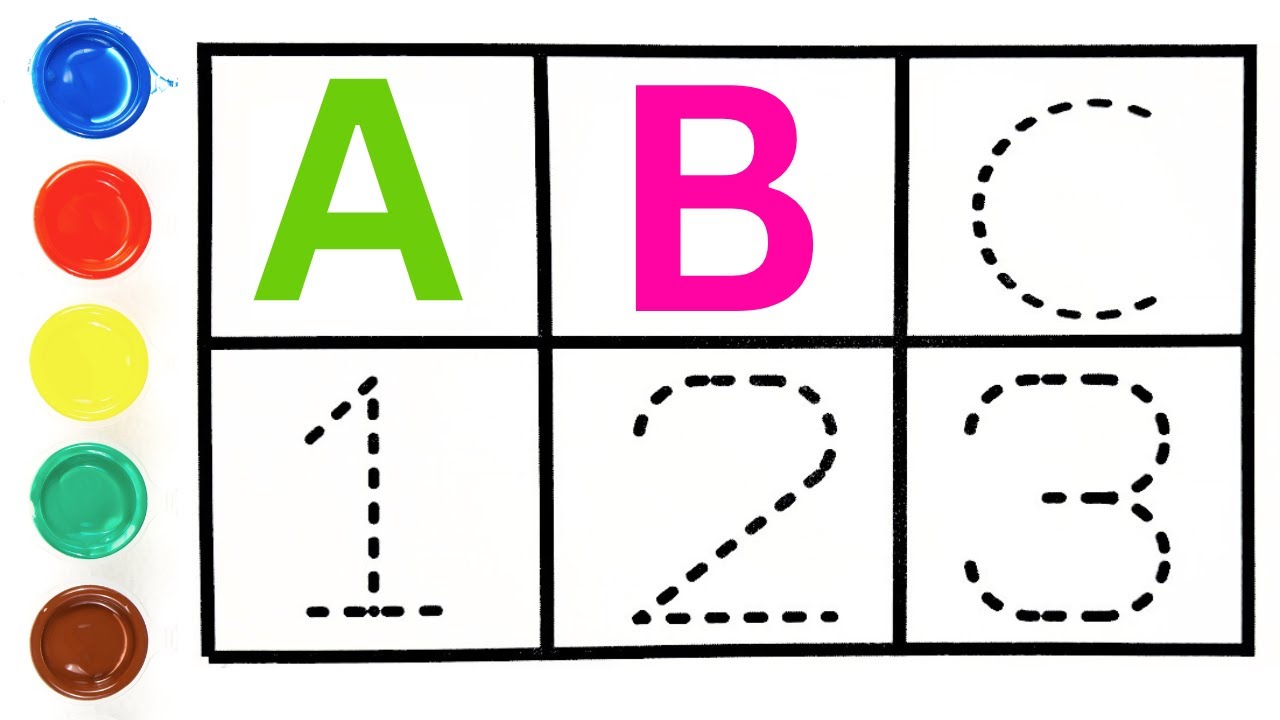 123 counting,learn to count,one two three,123 rhymes,abcd learning ...