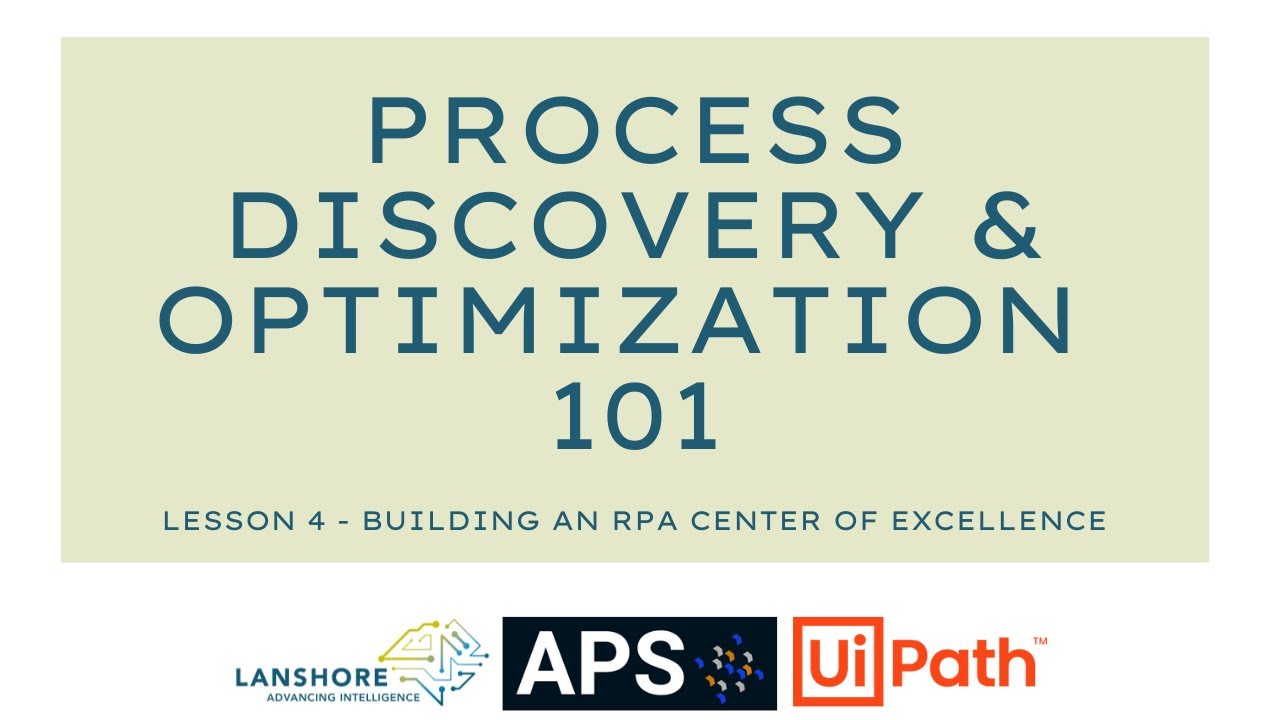 How To Build An RPA Center of Excellence - YouTube