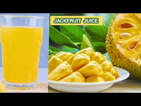 Jackfruit juice|how to make jackfruit juice at home|day 1 jackfruit ...