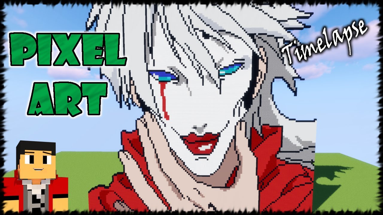 Minecraft: Pixel Art - Licht Bach | Plunderer - YouTube