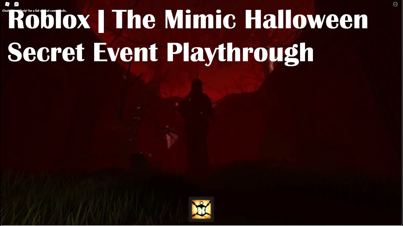 Roblox | The Mimic Halloween Secret Event Playthrough - YouTube