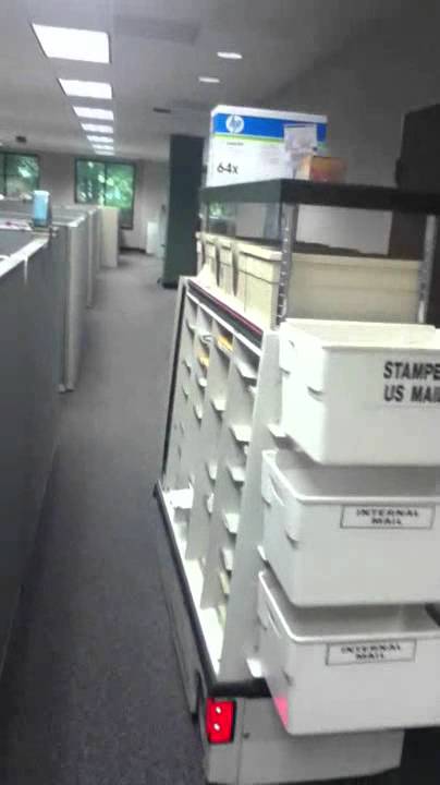 Mail Robot At The Office - YouTube