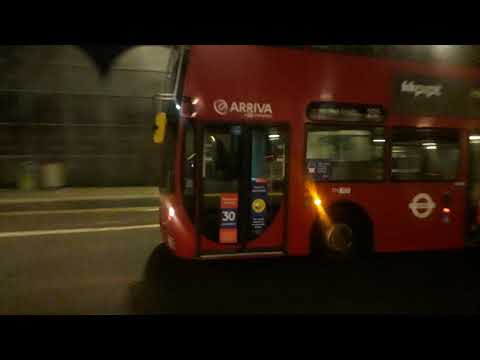 T11, LJ08CVF on Route 250 in West Croydon Bus Station. - YouTube