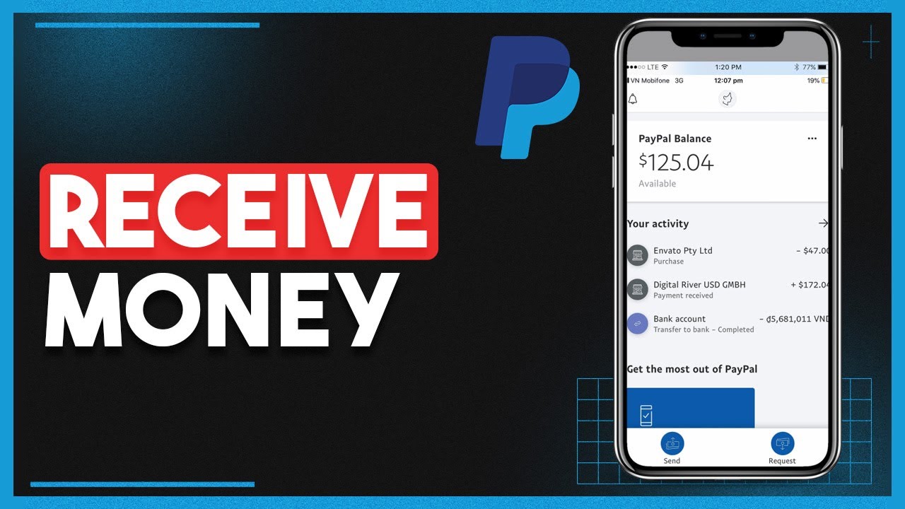 How To Receive Money On Paypal - YouTube