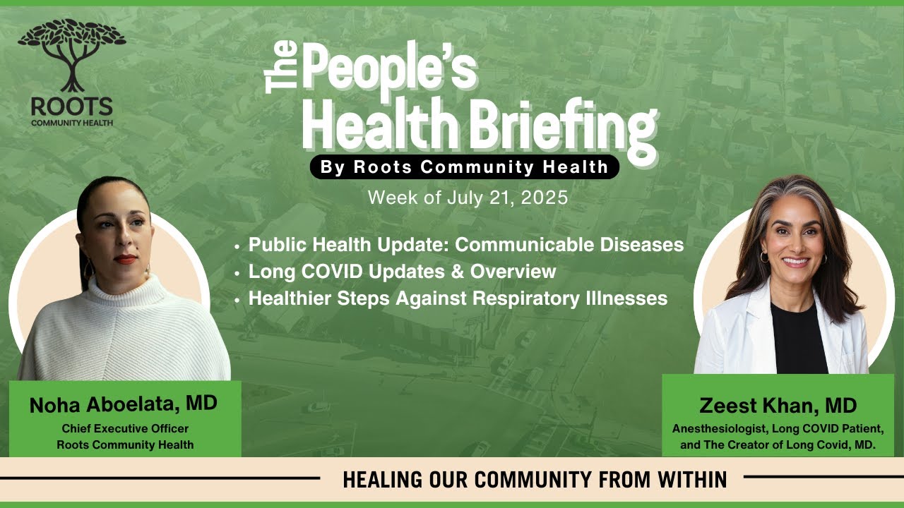 Long COVID Explained: Findings & Future Outlooks w/ Dr. Zeest Khan; Public Health Update ...