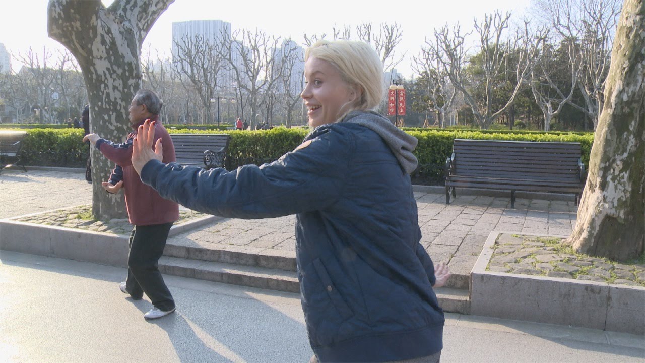Billie does Tai chi - Secrets of China: Episode 1 Preview - BBC Three ...