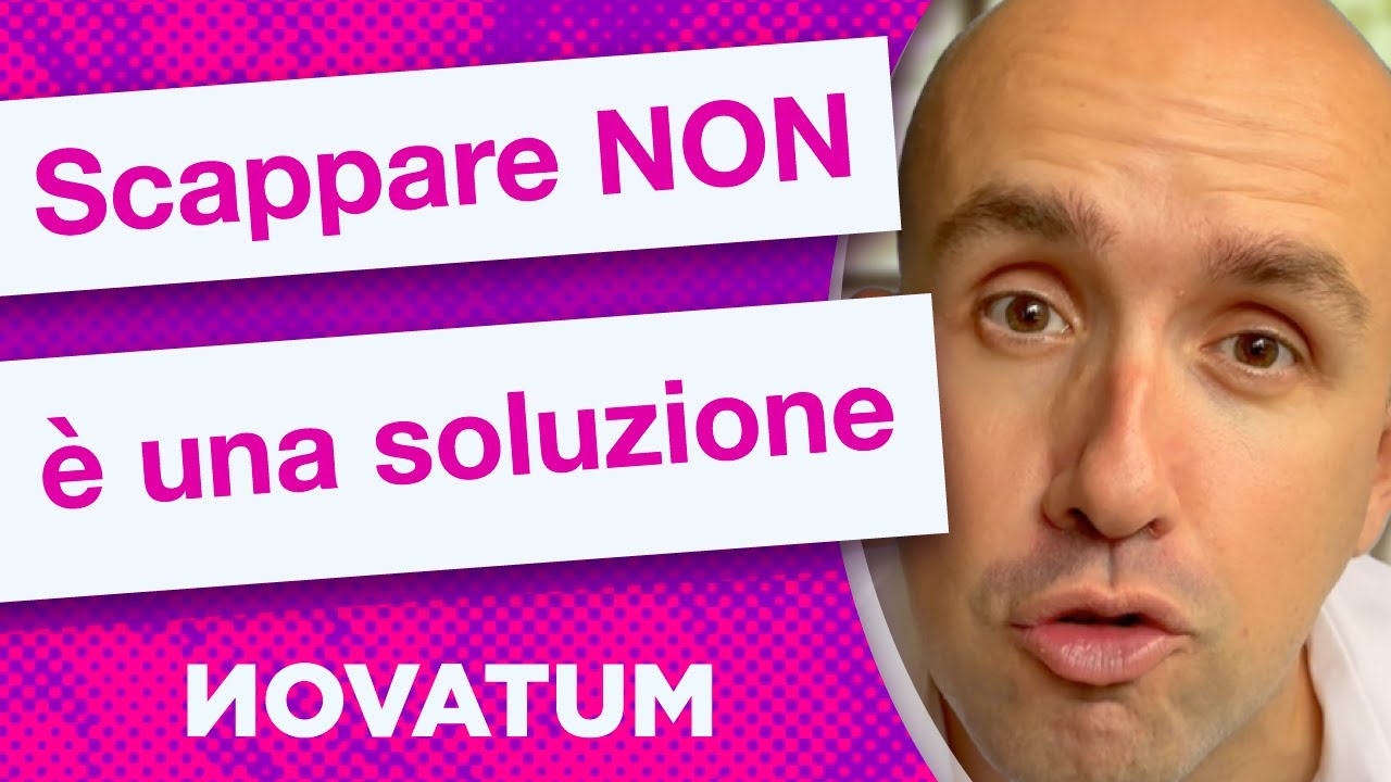 Scappare non è una soluzione - YouTube