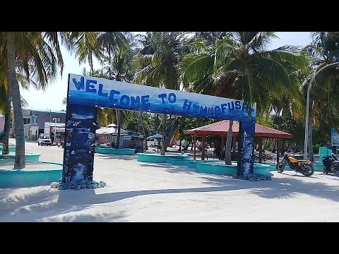 Lovely maldives K Himmafushi Island - YouTube