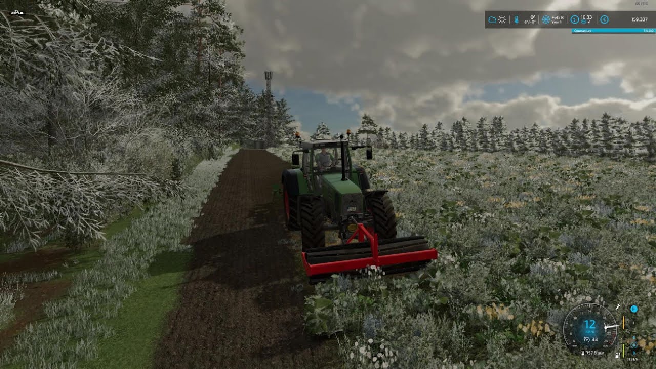 FS22 ellerbach /winter field work /Eps16 - YouTube