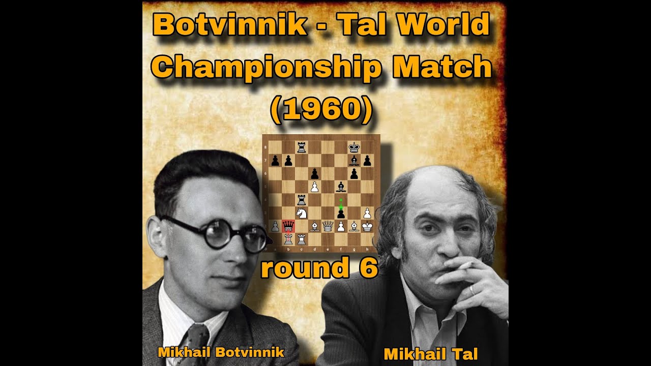 Botvinnik vs Tal, 1960 | in WC game,Tal at his very best! | #chessclub0 ...