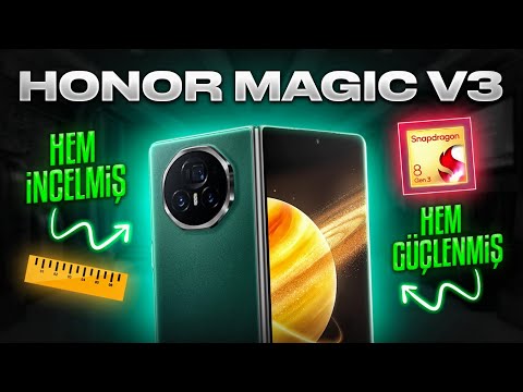Honor Magic V3 İncelemesi - Dört dörtlük katlanabilir telefon!