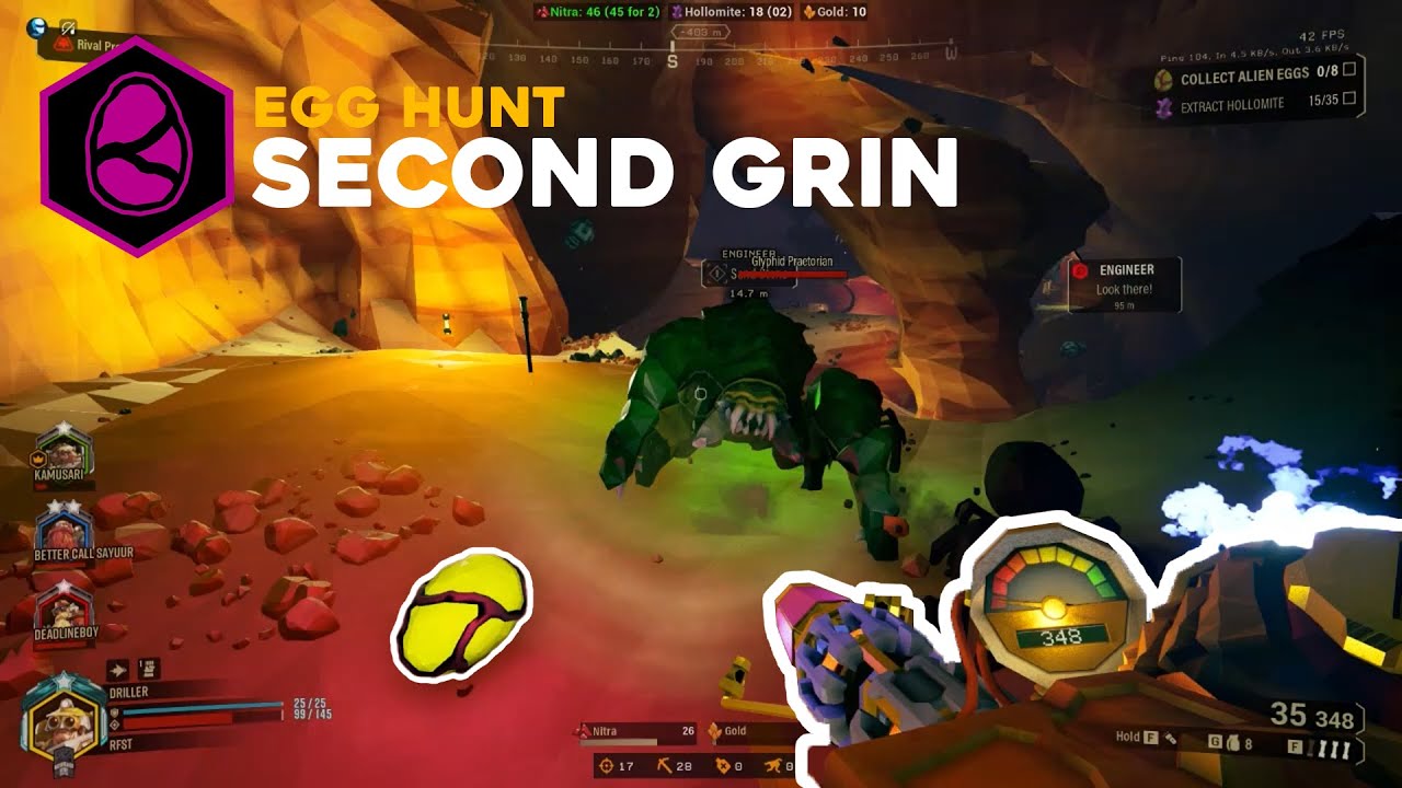 [DRG] Egg Hunt: Second Grin - Gaming Vlog - YouTube