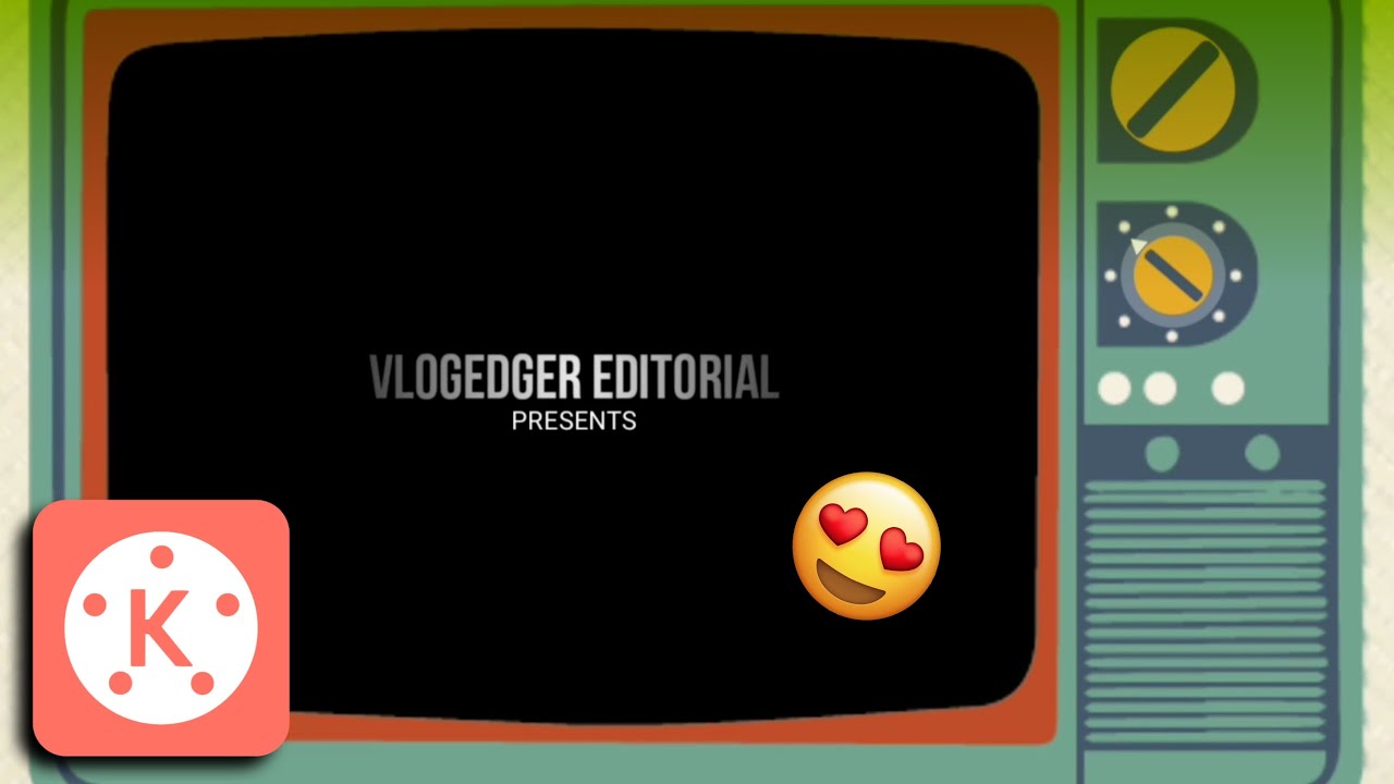 How to Make Retro TV Display Intro for Your YouTube Channel from a ...