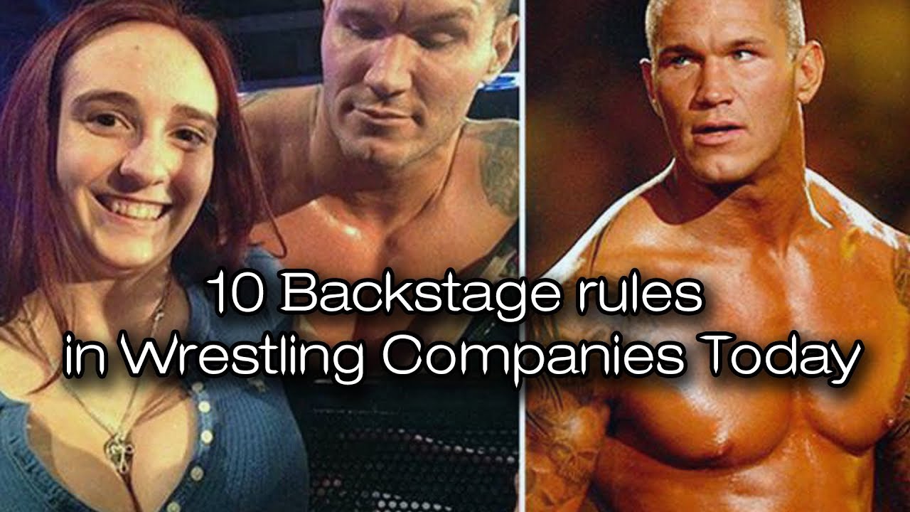 10 Backstage Rules in Wrestling Companies today - YouTube