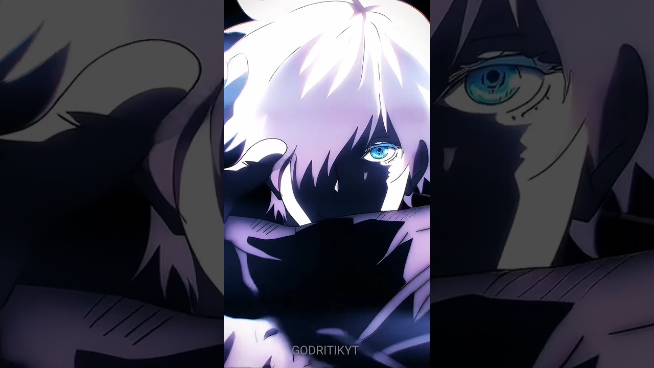 GOJO INFINITY FLEX 🤩💖 GOJO X JALEBI #anime #gojo #shorts #shortsfeed # ...