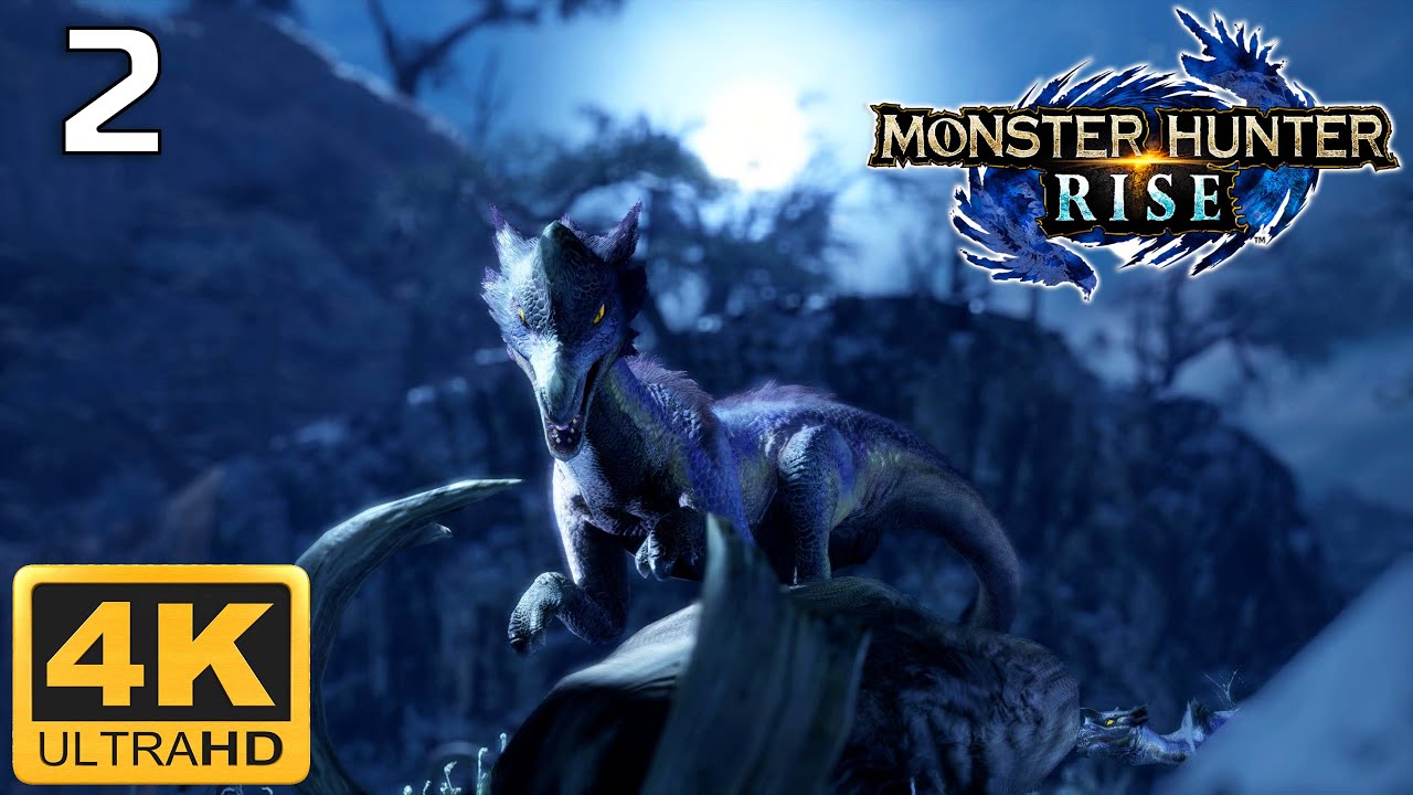 Monster Hunter Rise (#2) - Great Baggi - RTX 3090 (4K 60FPS) - YouTube