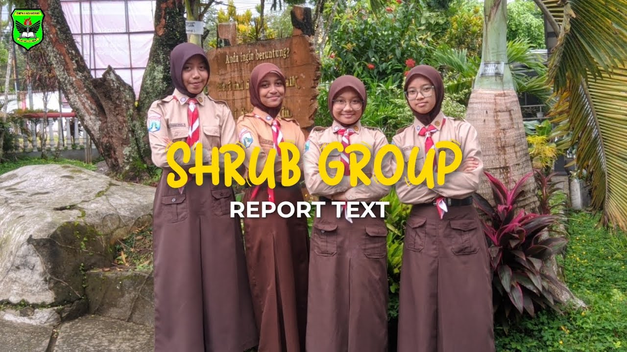 REPORT TEXT - SHRUB GROUP - CLASS 9B - PRACTICAL EXAM - YouTube
