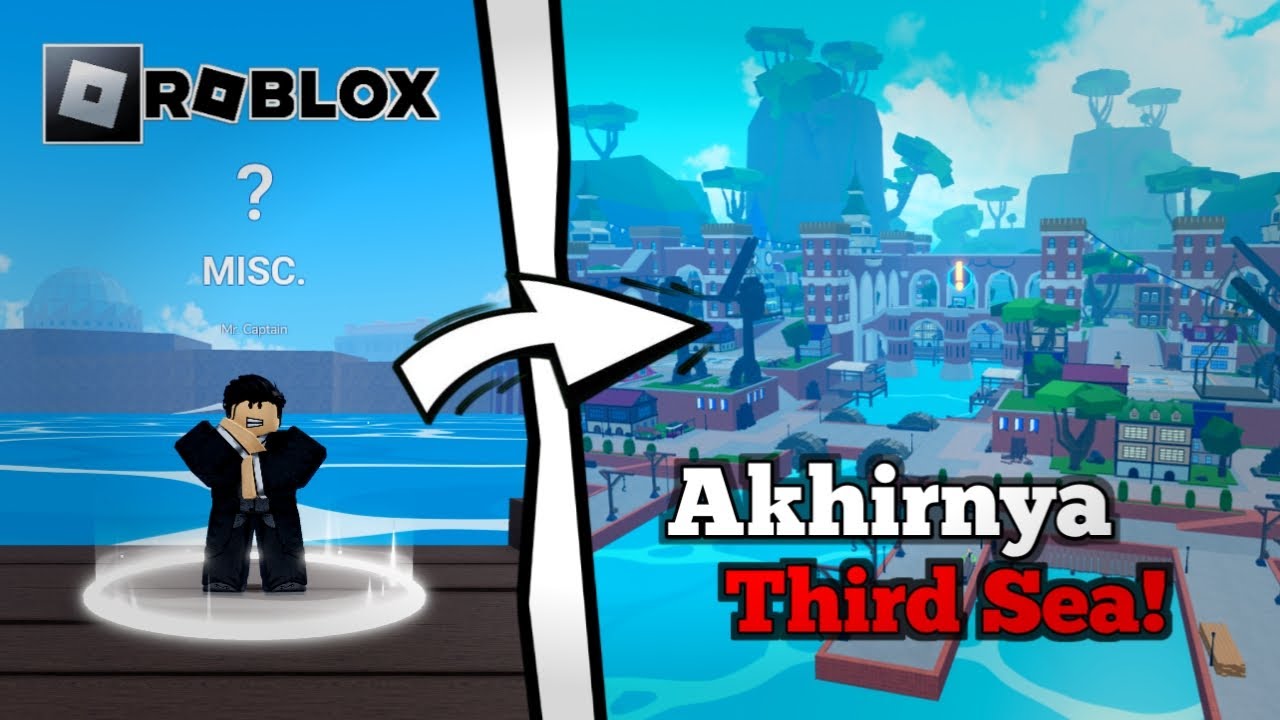 Akhirnya Aku Mencapai Third Sea di Blox Fruits! | Roblox Blox Fruits ...