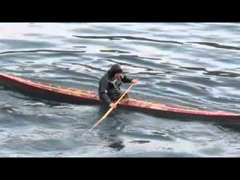 Qajaq Demonstration; Sisimiut, Greenland 2013 - YouTube