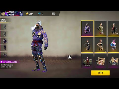 i got elusive soul bundle & shuffling emote in free fire by boss - YouTube
